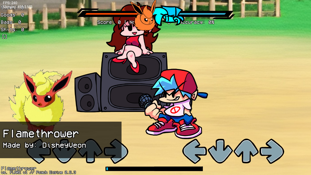 vs. FLARE [Friday Night Funkin'] [Mods]