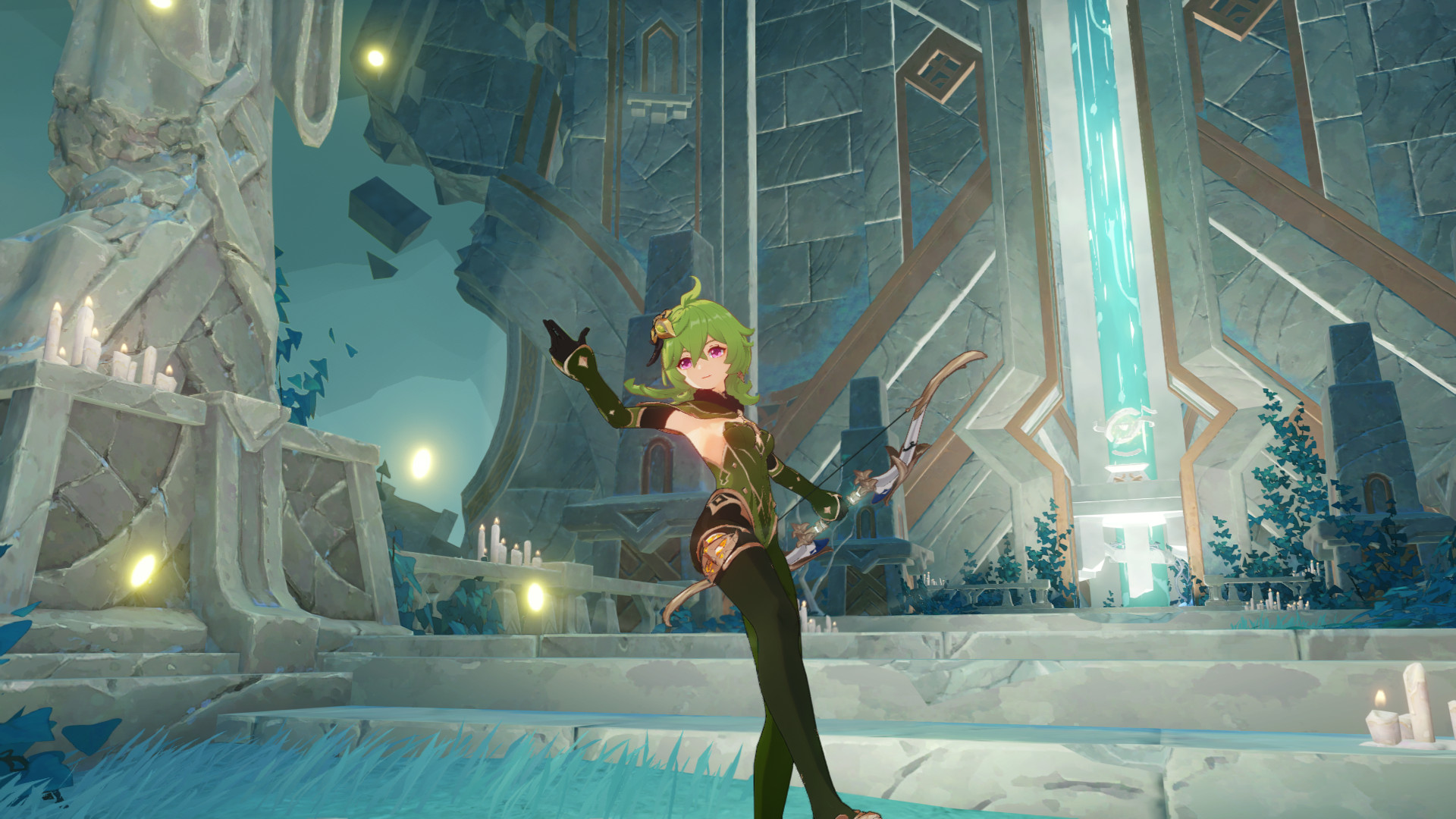 Collei Mona outfit Mod for Genshin Impact | GI Mods