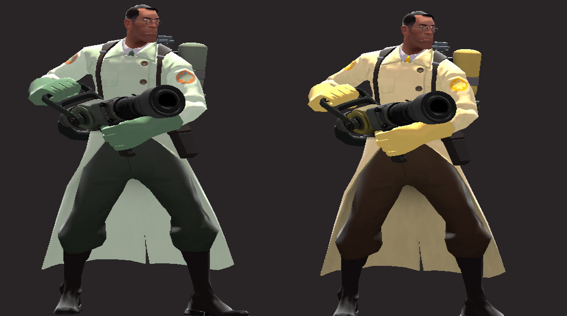 Official Valve Green & Yellow [Team Fortress 2 Classic] [Mods]