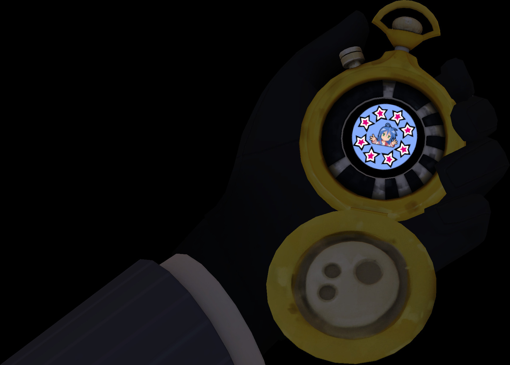 Konata Lucky Star Dead Ringer Screen Mod for Team Fortress 2 | TF2 Mods