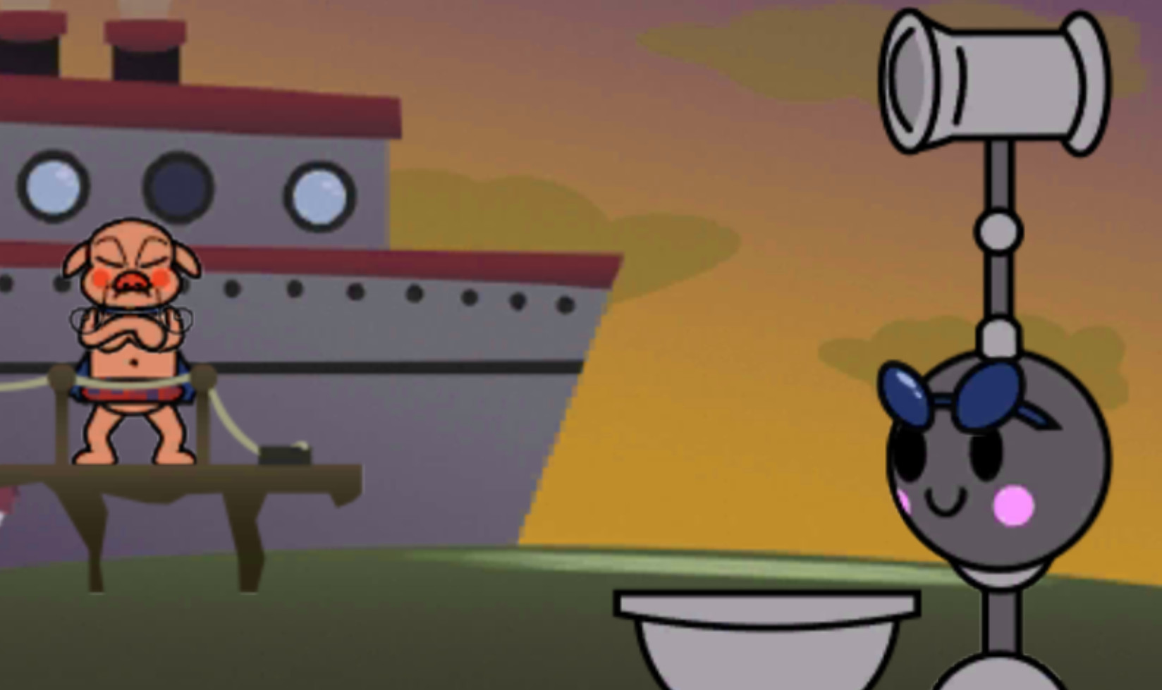 Meat Grinder 2 + 0 Mod for Rhythm Heaven Megamix | RHMM Mods