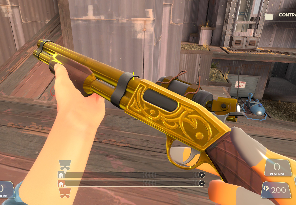 Australium Frontier Justice Bumpmap Details Mod for Team Fortress 2 ...