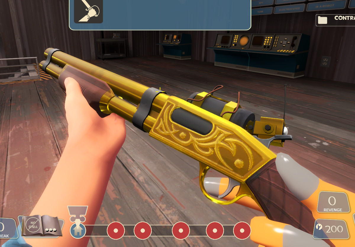 Australium Frontier Justice Bumpmap Details Mod for Team Fortress 2 ...
