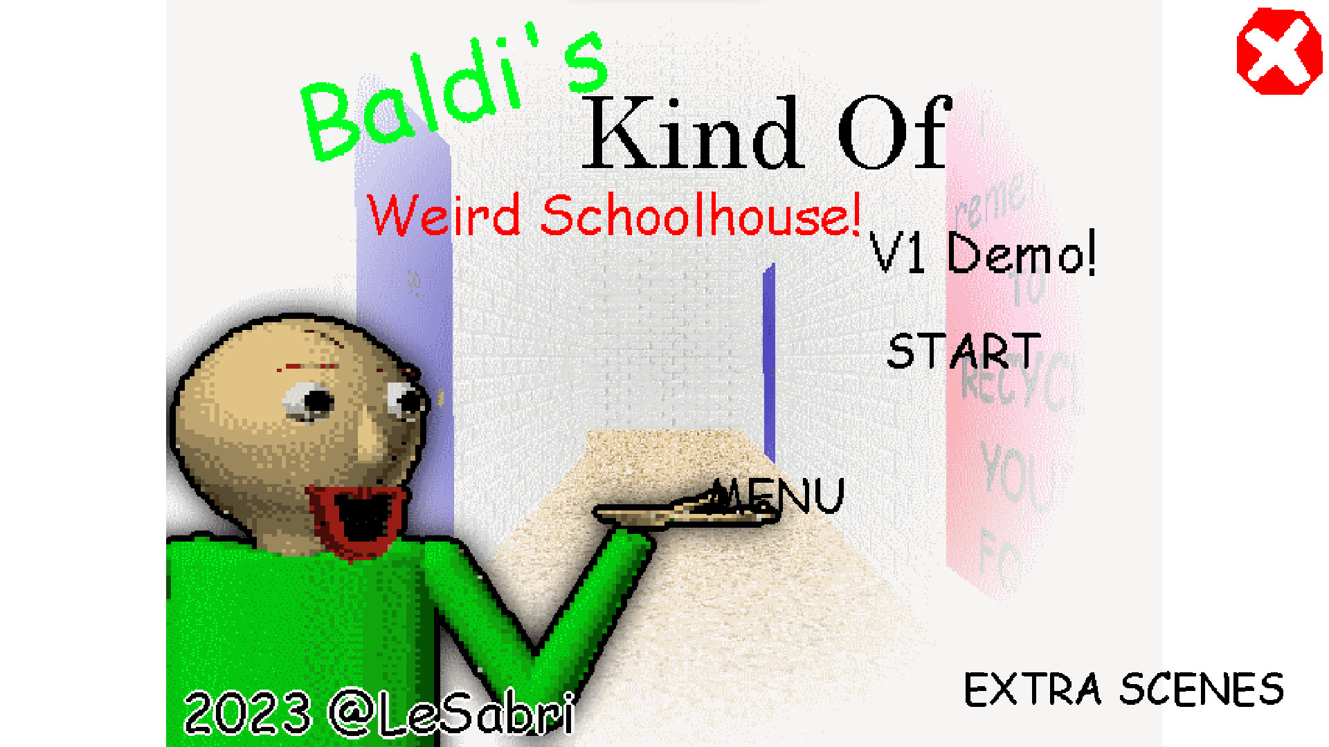 Baldi's Kind Of Weird Schoolhouse(DEMO) Mod for Baldi's Basics | Baldi Mods
