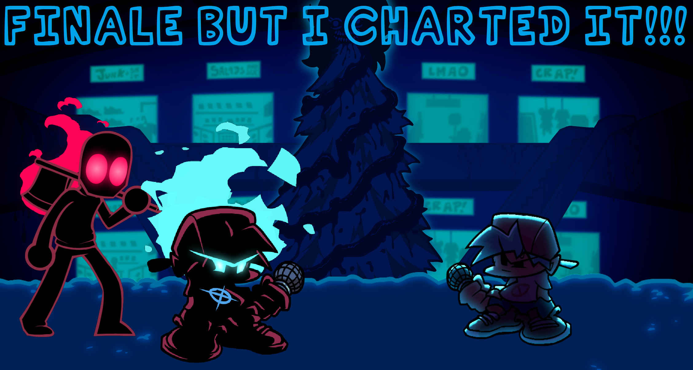 FNF FINALE BUT I CHARTED IT [FNF NIGHTMARES] Mod for Friday Night ...