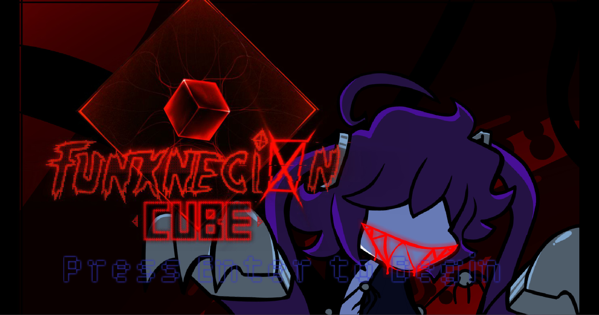 Funknecion Cube: Rebooted Mod for Friday Night Funkin' | FNF Mods