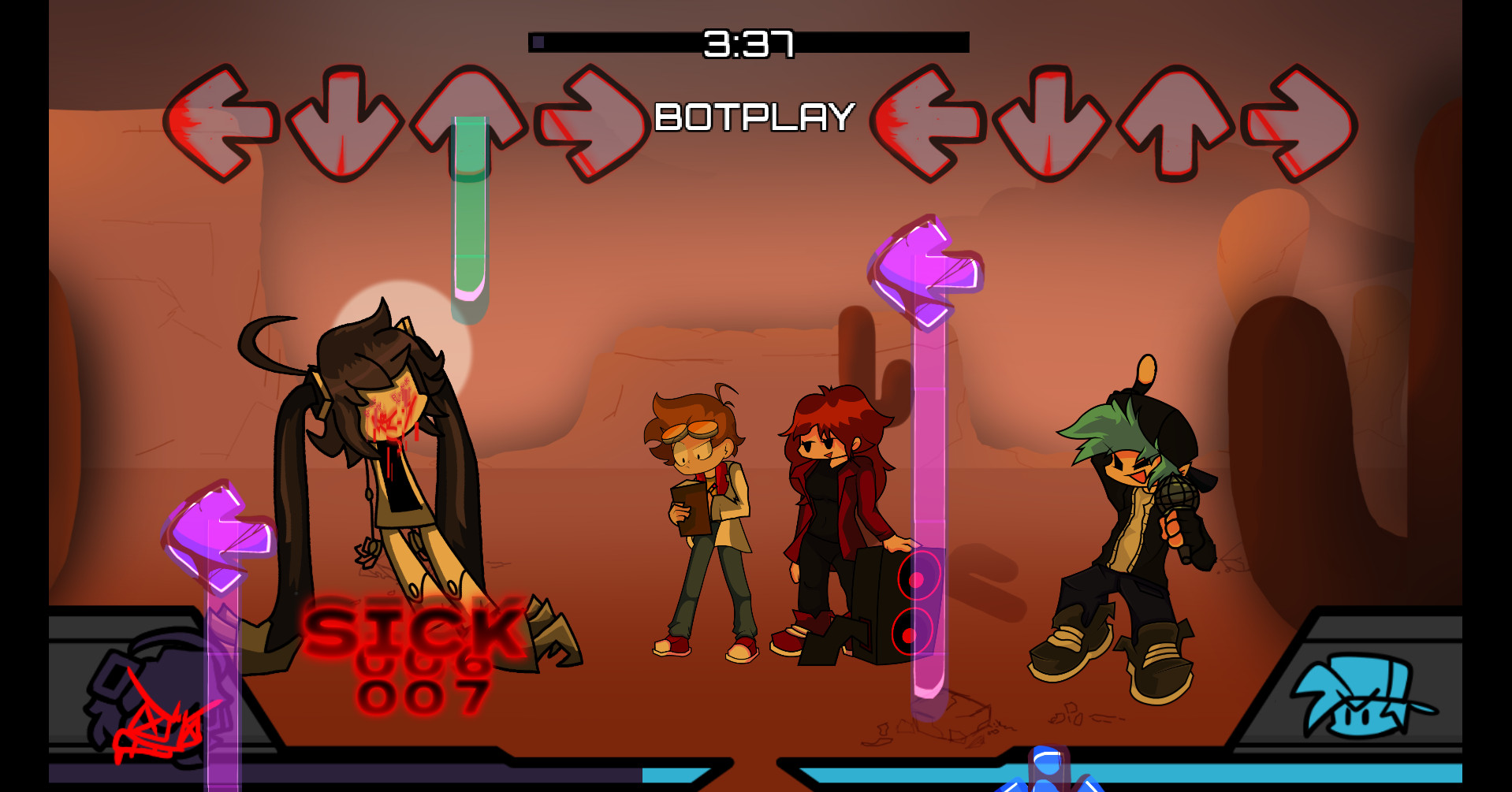 Funknecion Cube: Rebooted Mod for Friday Night Funkin' | FNF Mods