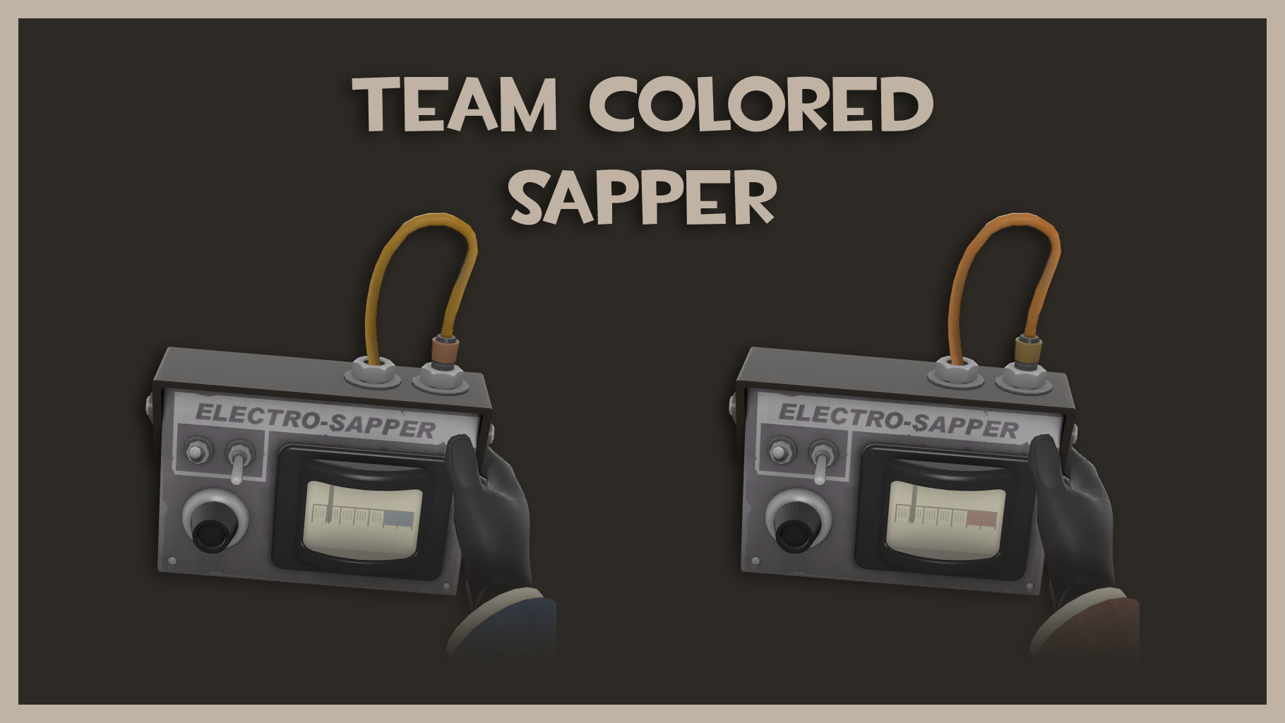Team Colored Sapper Mod for Team Fortress 2 | TF2 Mods