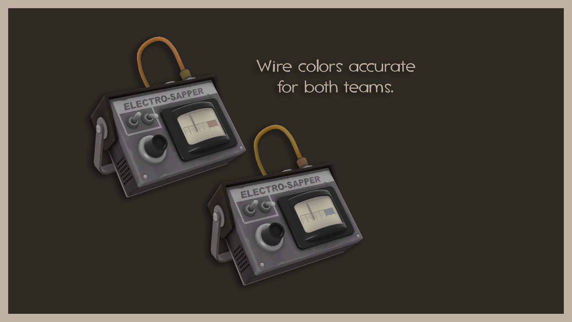 Team Colored Sapper Mod for Team Fortress 2 | TF2 Mods