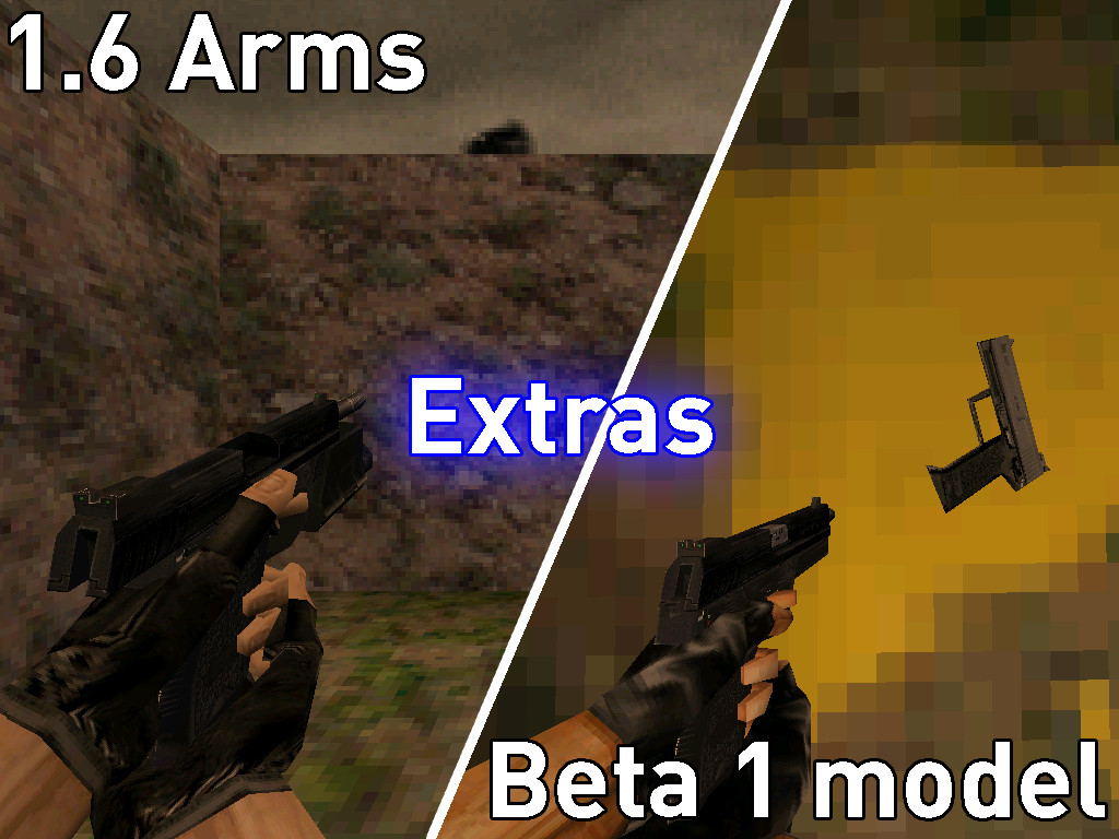 "True" Beta USP Mod for Counter-Strike 1.6 | CS1.6 Mods