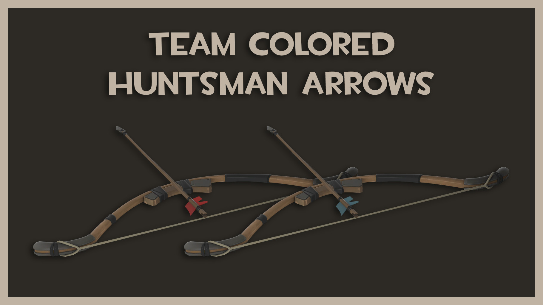 Team Colored Huntsman Arrows Mod for Team Fortress 2 | TF2 Mods