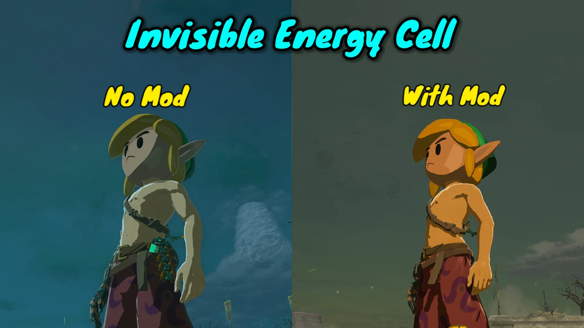 Invisible Energy Cell Mod for The Legend of Zelda: Tears of the Kingdom ...