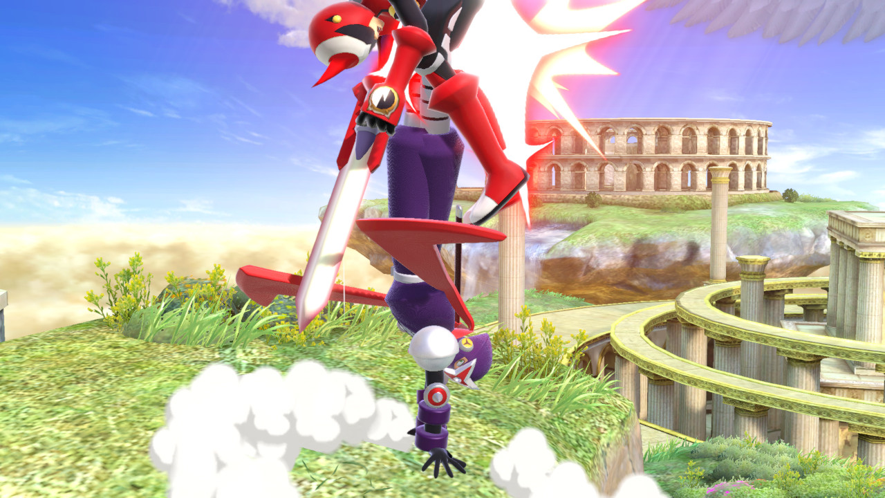 ShadowMan.EXE over Sheik Mod for Super Smash Bros. Ultimate | SSBU Mods