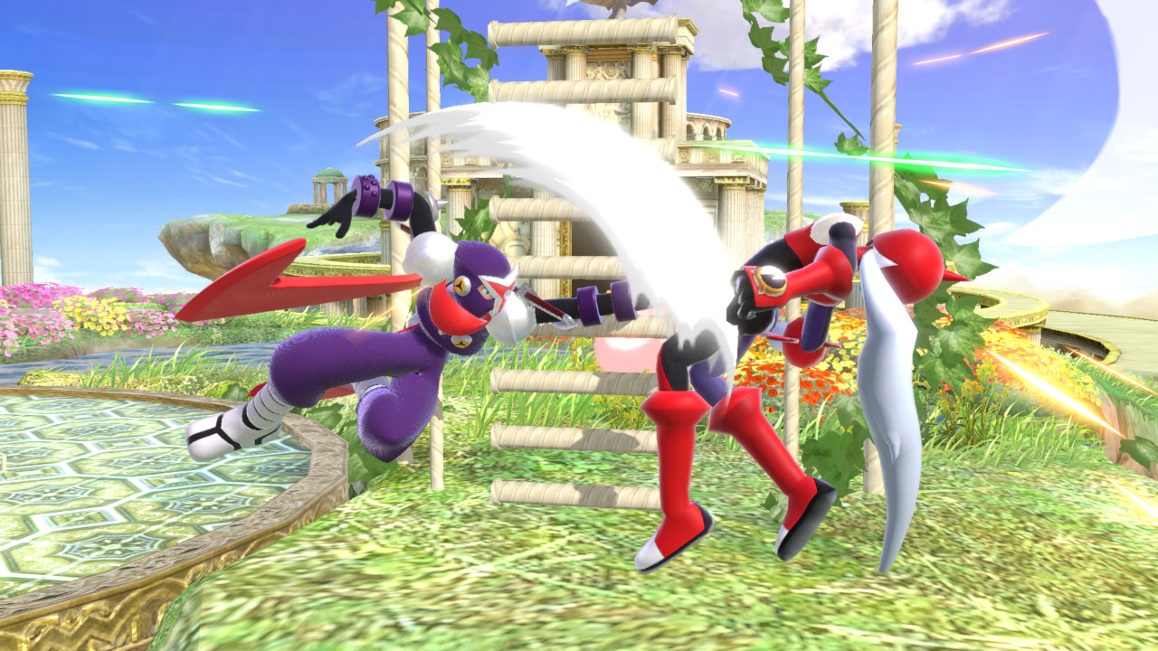 ShadowMan.EXE over Sheik Mod for Super Smash Bros. Ultimate | SSBU Mods