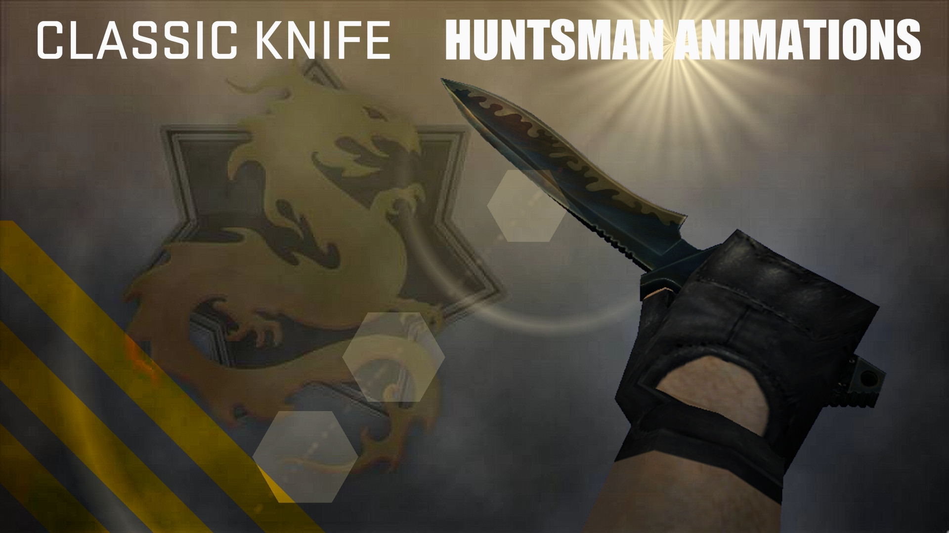 Classic Knife | Bowie Animations Mod for Counter-Strike 1.6 | CS1.6 Mods