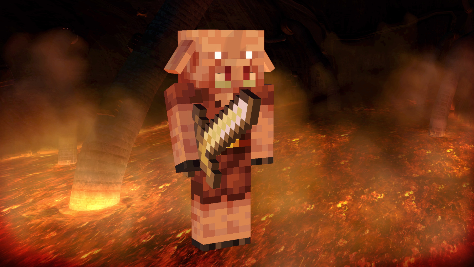 Minecraft Piglins Mod for Super Smash Bros. Ultimate | SSBU Mods