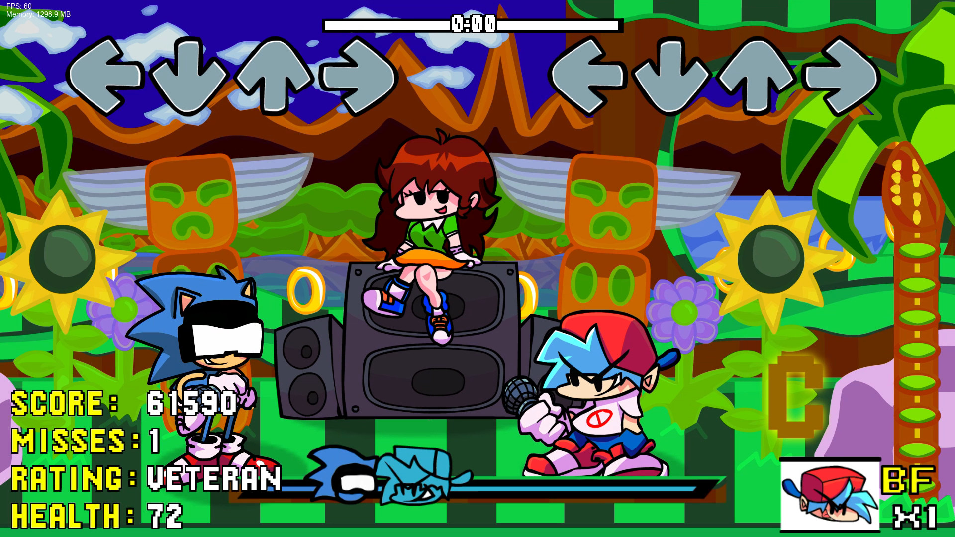 (NEW SPIN) FNF VS Sonic V1.1 Mod for Friday Night Funkin' | FNF Mods