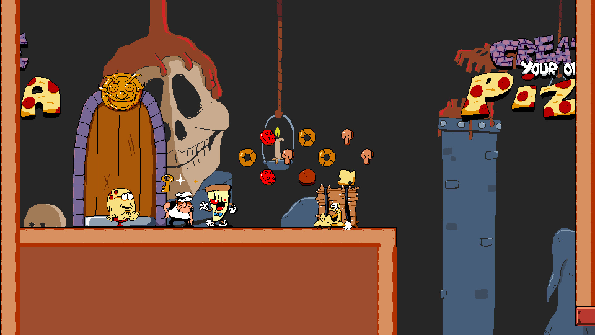 Custom Levels I created by myself Mod for Pizza Tower | PT Mods