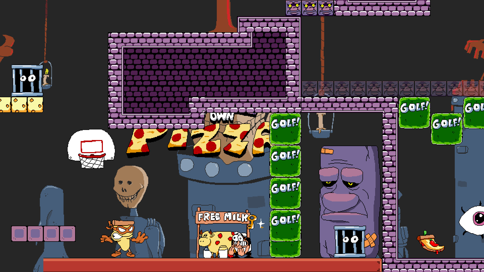 Custom Levels I created by myself Mod for Pizza Tower | PT Mods