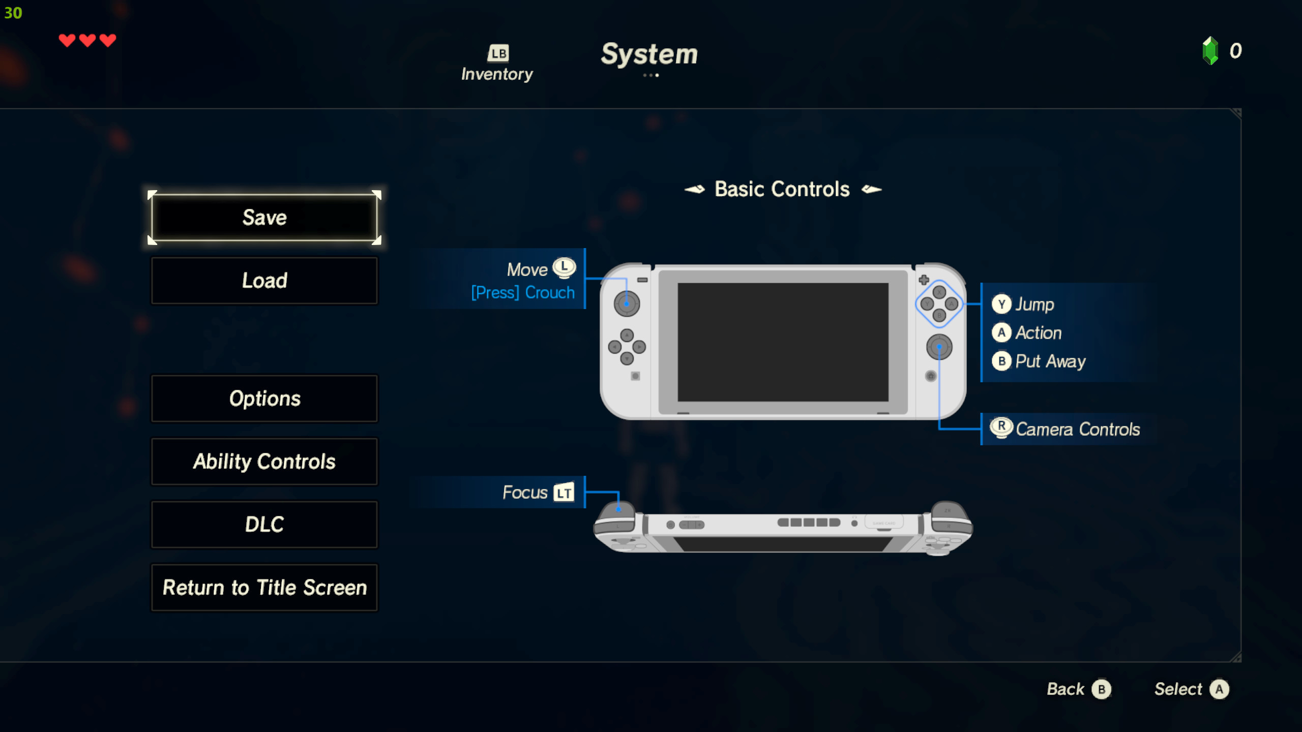 Xbox UI v1 - BOTW Switch [The Legend of Zelda: Breath of the Wild ...