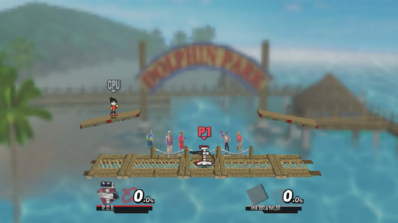 Dolphin Park (Wave Race 64) from Smash Melee 64 Mod for Super Smash ...