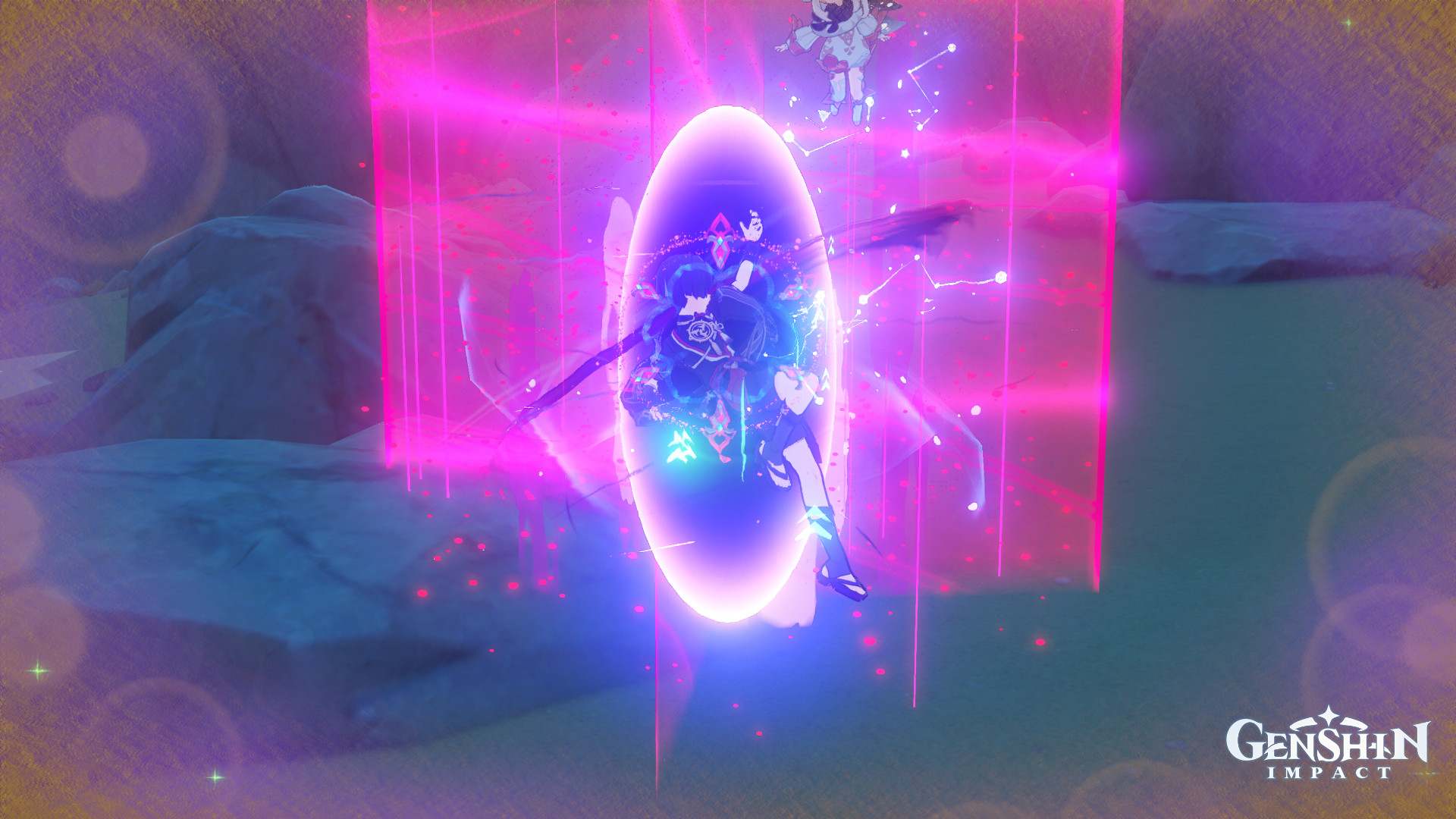 Scaramouche/wanderer galaxy effect recolor Mod for Genshin Impact | GI Mods