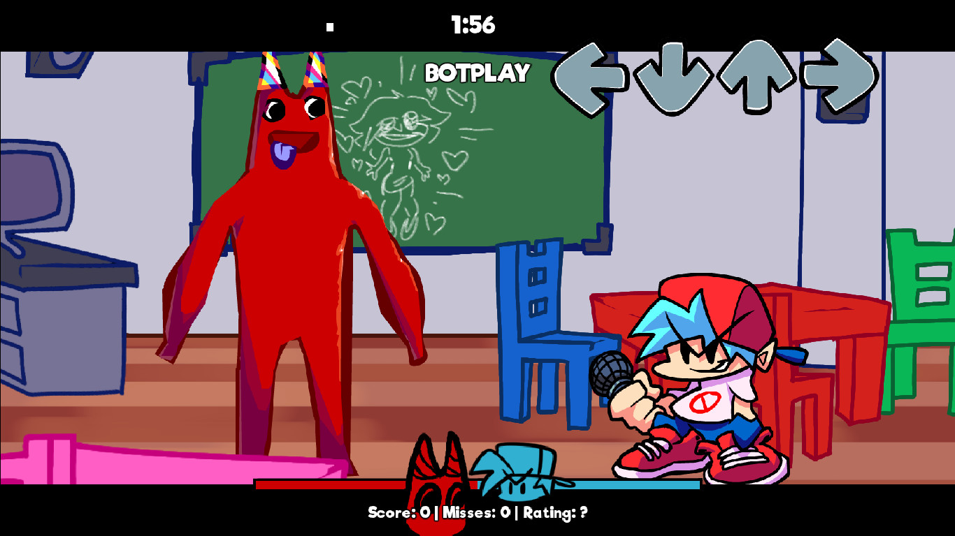 BAN BAN BLAST Mod for Friday Night Funkin' | FNF Mods