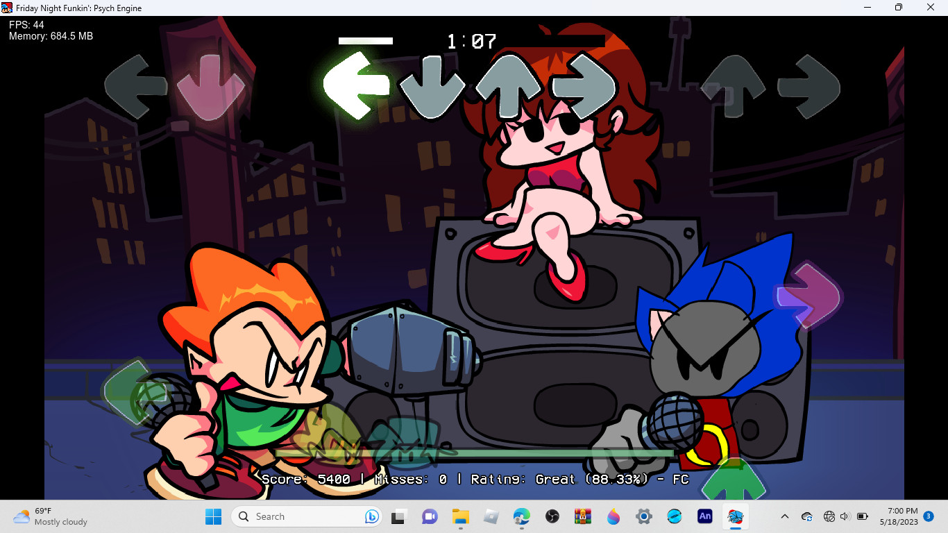 lanic over bf fnf real [Friday Night Funkin'] [Mods]