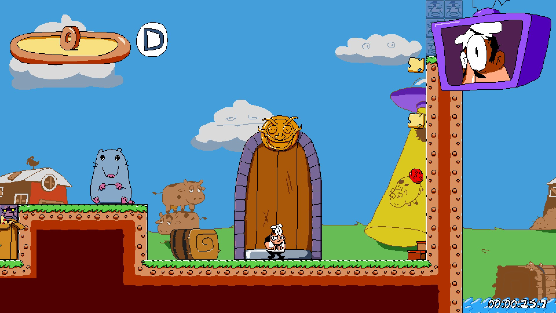 Ram Ranch, a Pizza Tower Custom Level [Pizza Tower] [Mods]