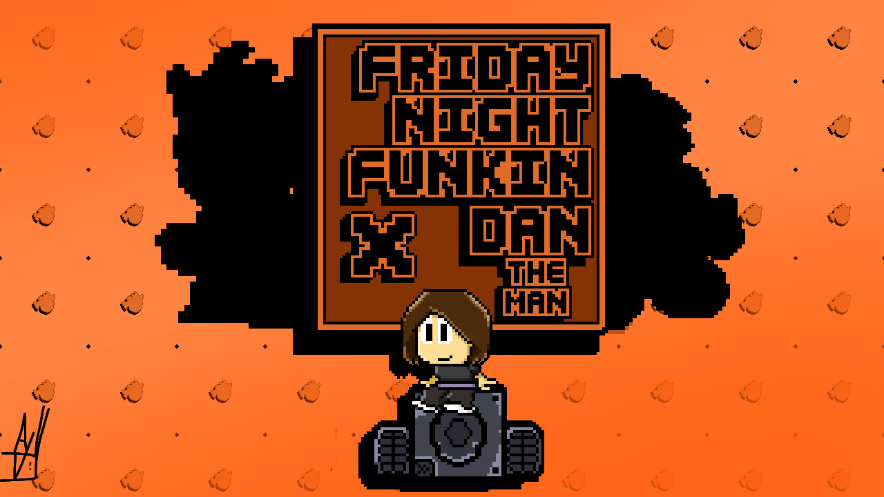 Vs dan the man v1 Mod for Friday Night Funkin' | FNF Mods