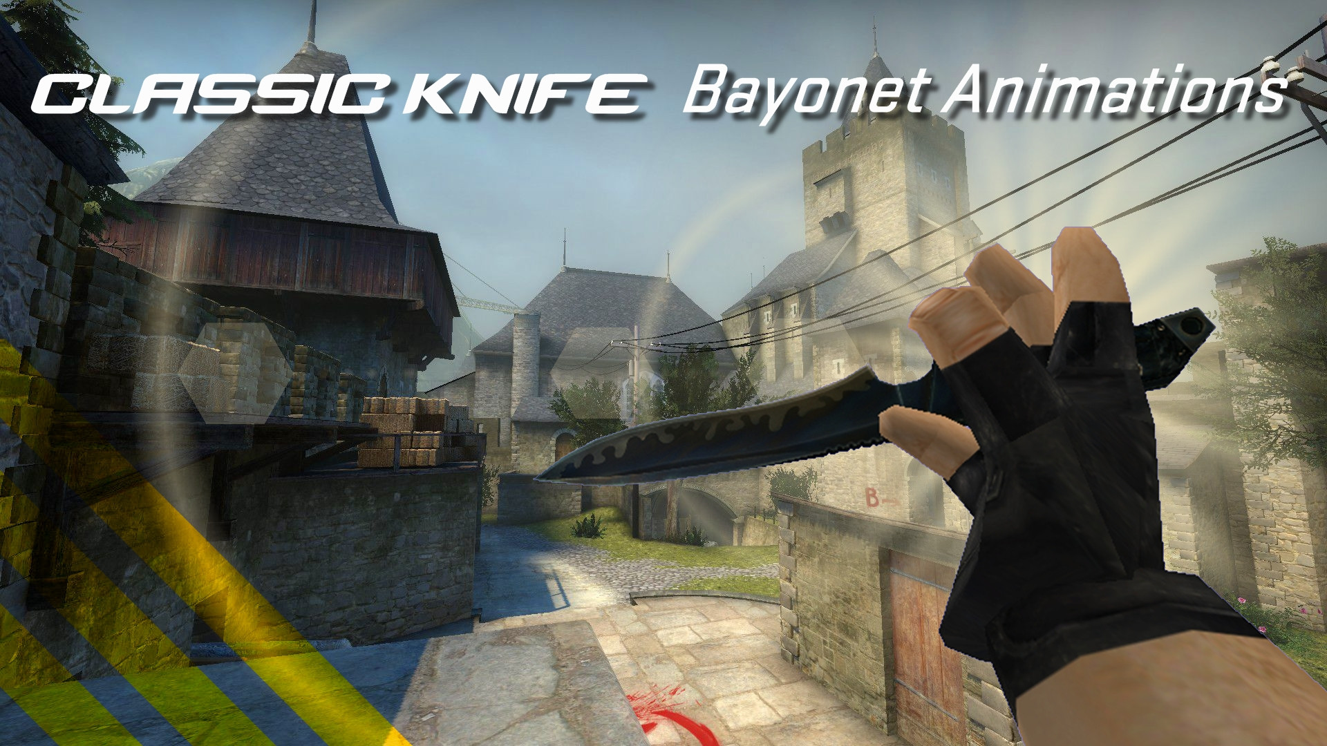 Classic Knife | Bayonet Animations Mod for Counter-Strike 1.6 | CS1.6 Mods