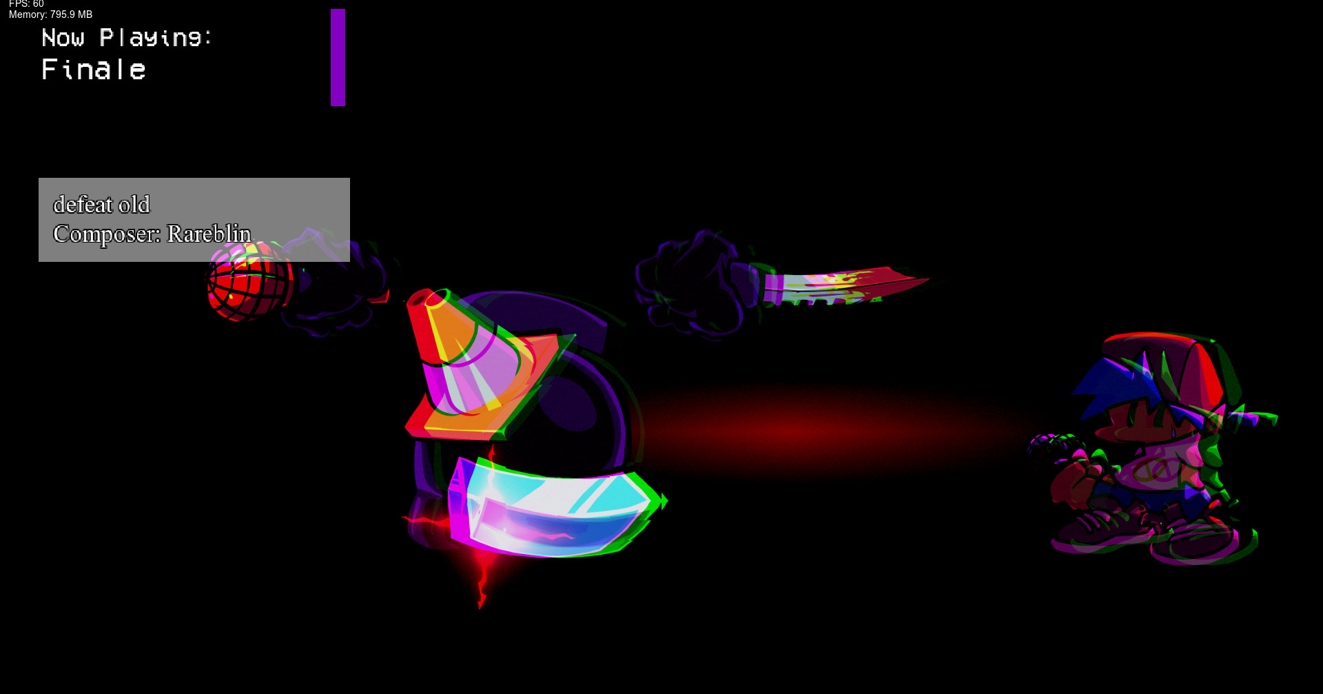 fnf vs black finale older restored Mod for Friday Night Funkin' | FNF Mods
