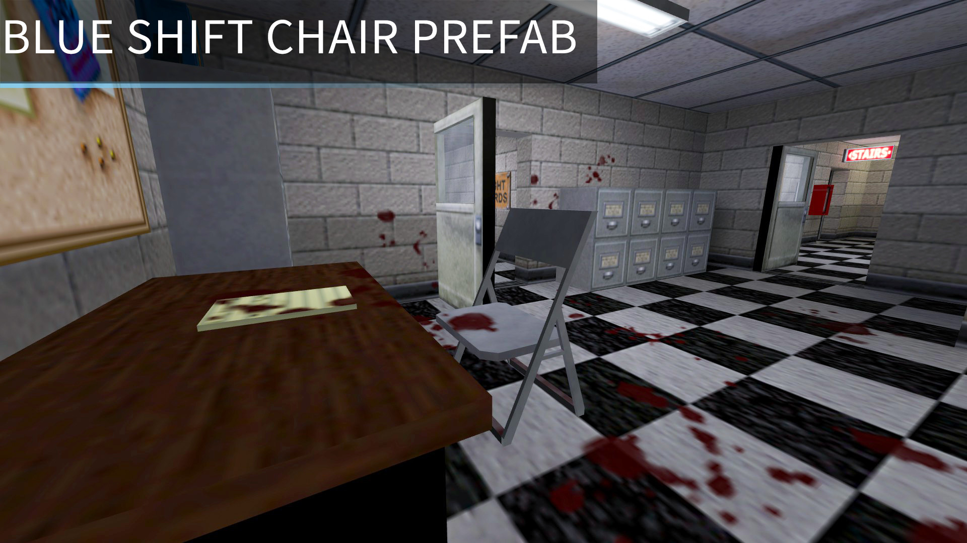 Blue Shift Chair Prefab [Half-Life] [Mods]
