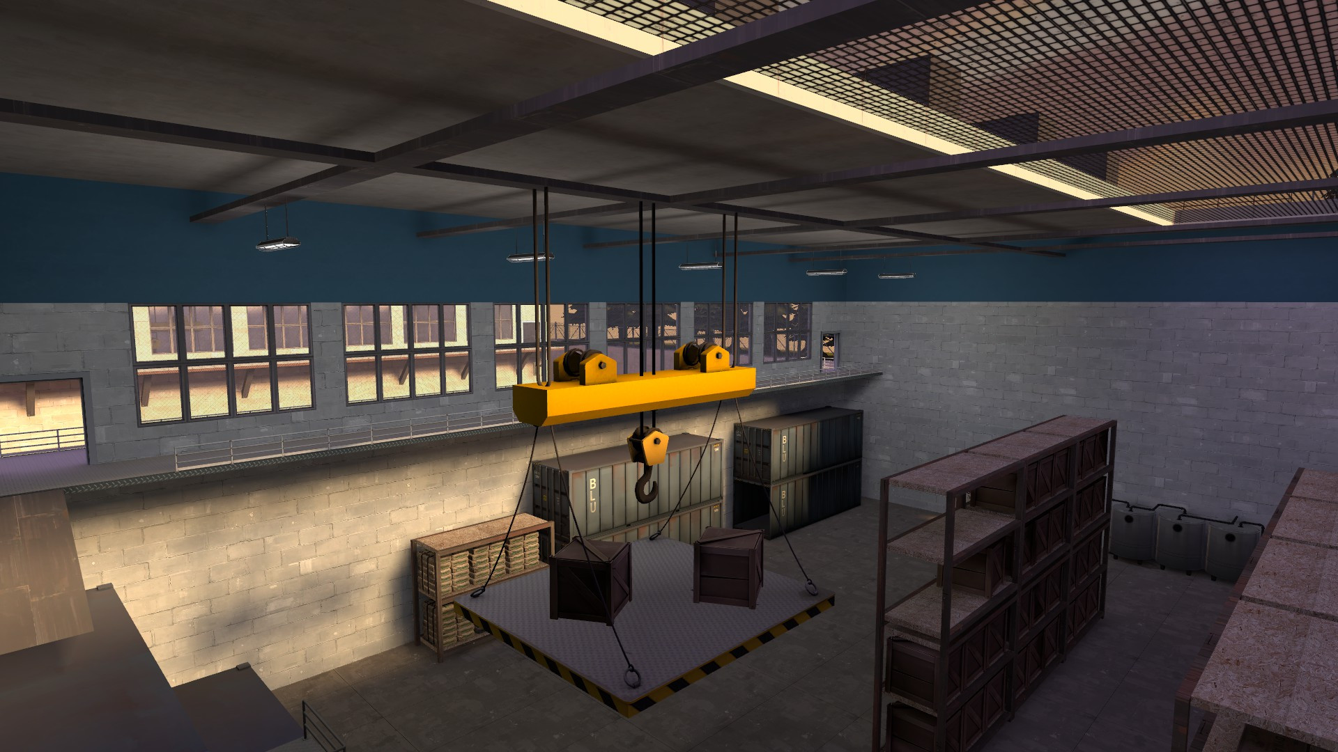 Warehouse Remake (arena_warehouse_v2 remake) [Team Fortress 2] [Mods]