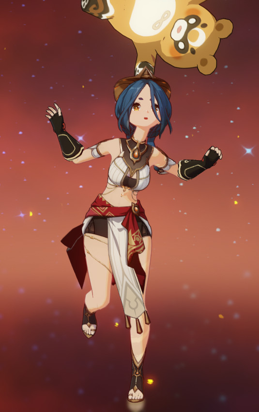 Eremite Xiangling - Texture Edit of SusuArt's Mod Mod for Genshin ...