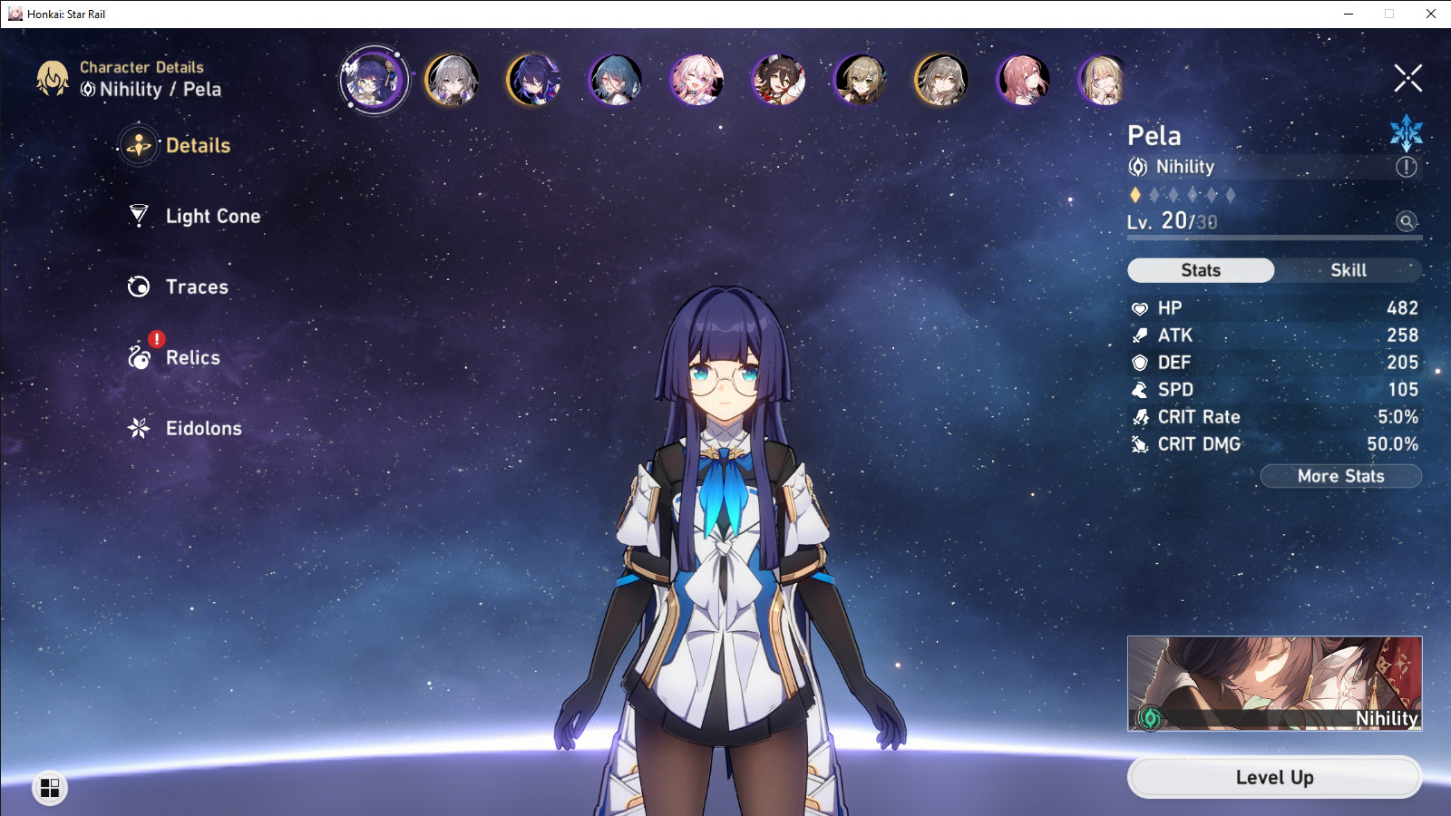 pela no hat and no glasses (3 in 1 toggle) Mod for Honkai Star Rail ...