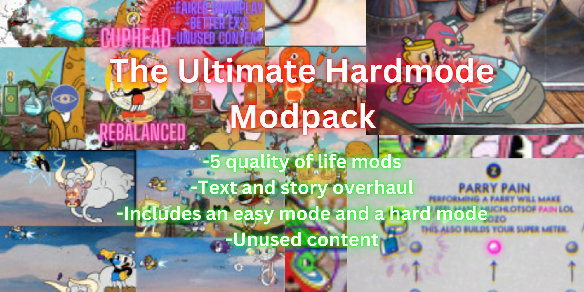 The Frelgus Dingle Modpack - 6 mods in 1 + Hardmod Mod for Cuphead ...