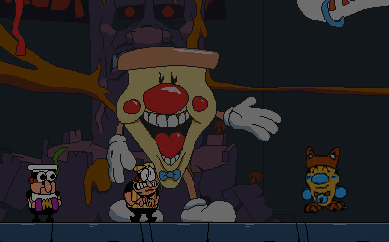 golden pizza catboy [Pizza Tower] [Mods]