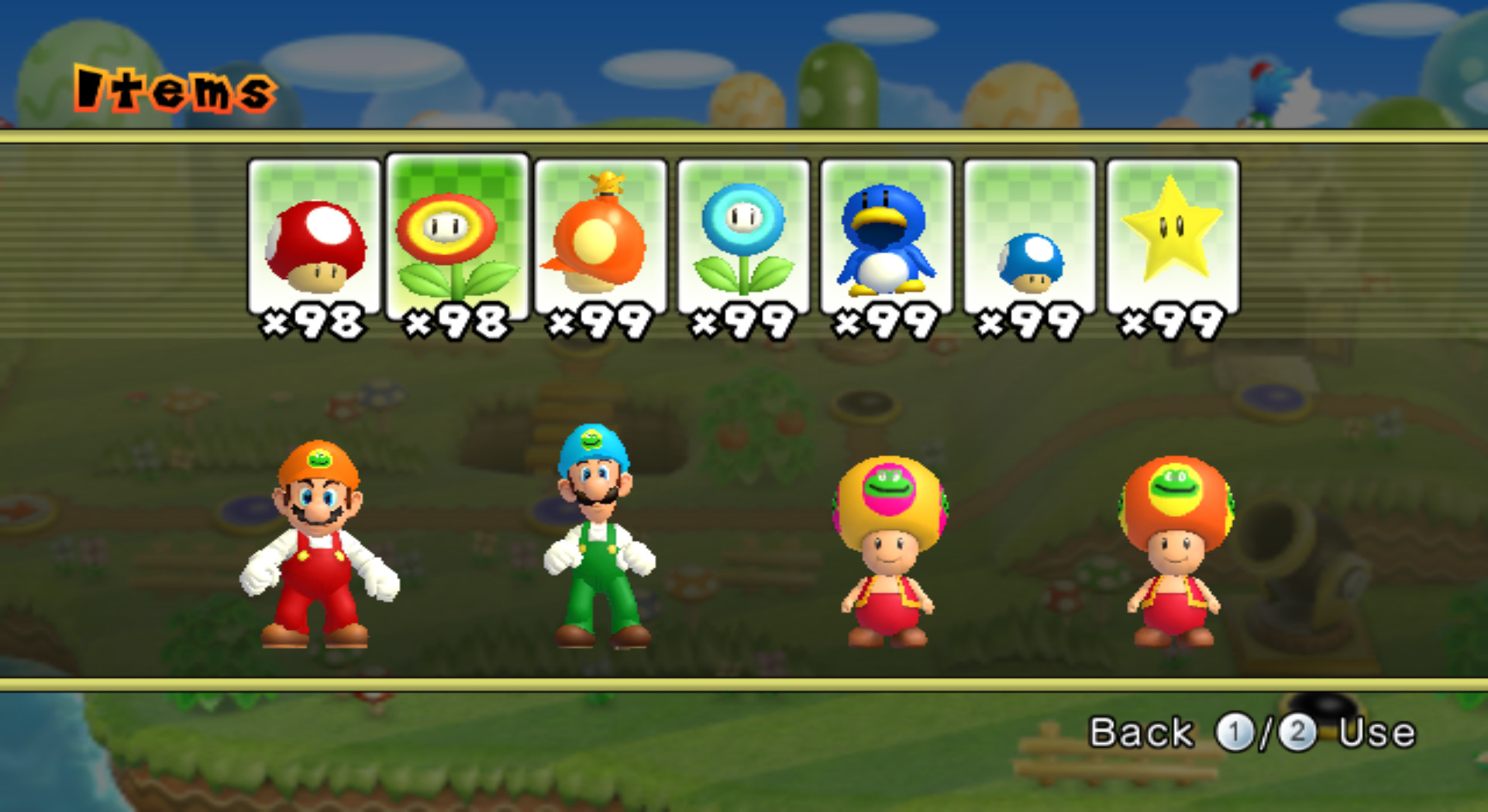 Parappa Frog Hats v2 Mod for New Super Mario Bros. Wii | NSMBW Mods