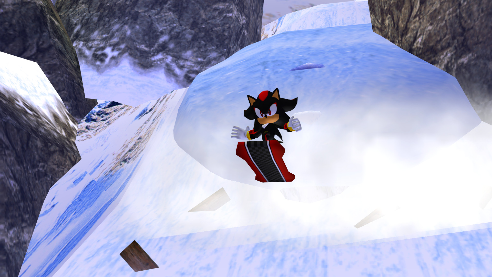 Ice Shadow The Hedgehog