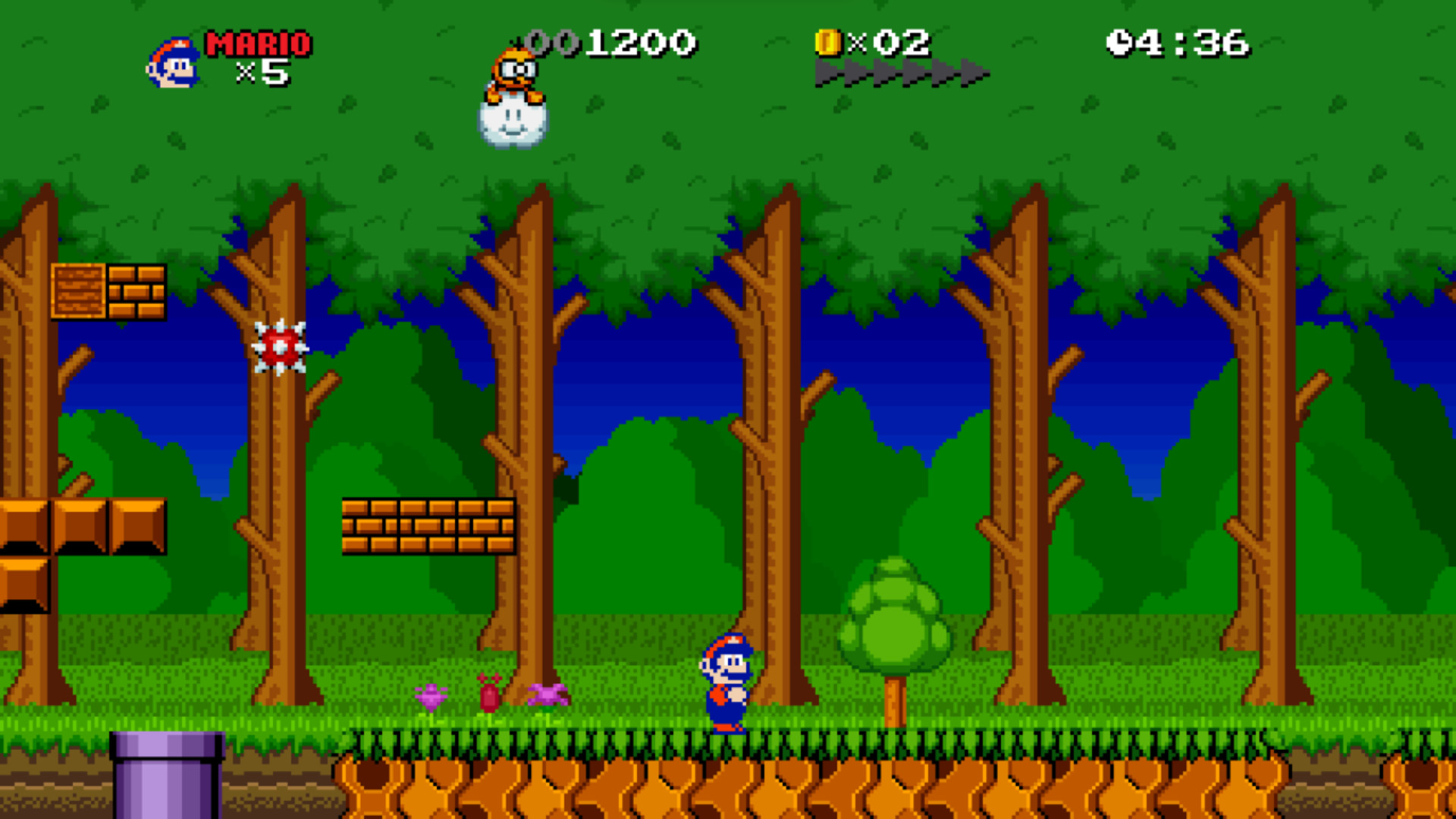 SMW Mario 8-bit Mod for Boll Deluxe | BDX Mods