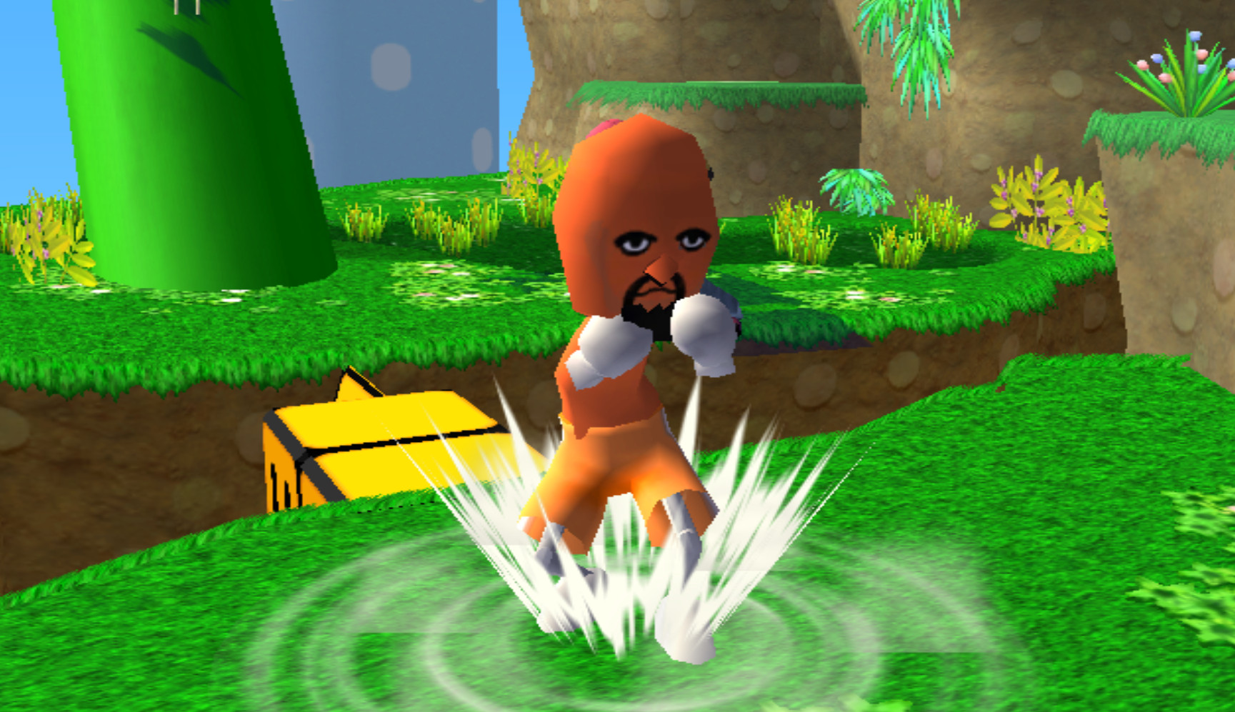 Matt over Little Mac (assist trophy) [Super Smash Bros. Brawl] [Mods]