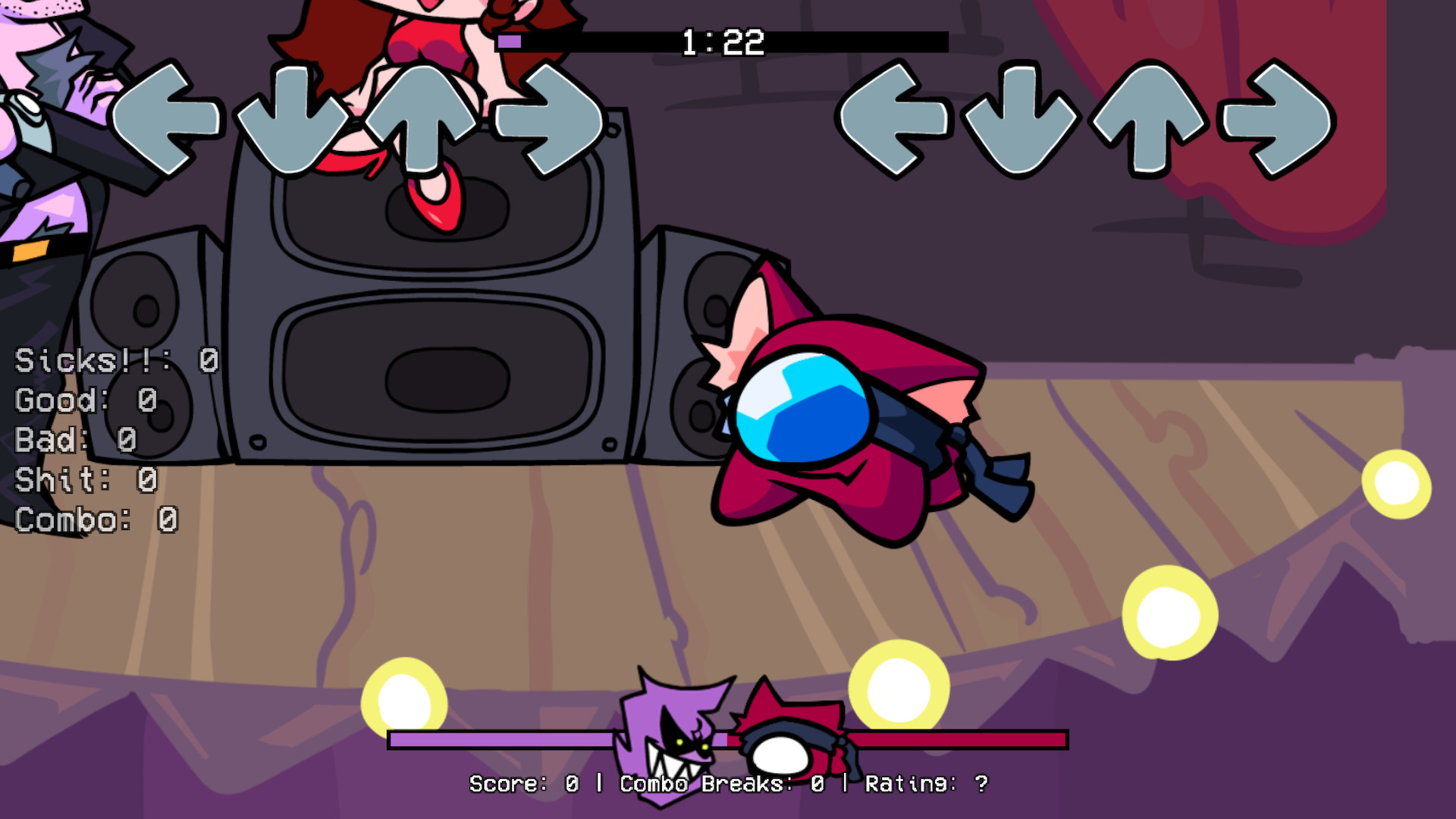 cat maroon sprite Mod for Friday Night Funkin' | FNF Mods