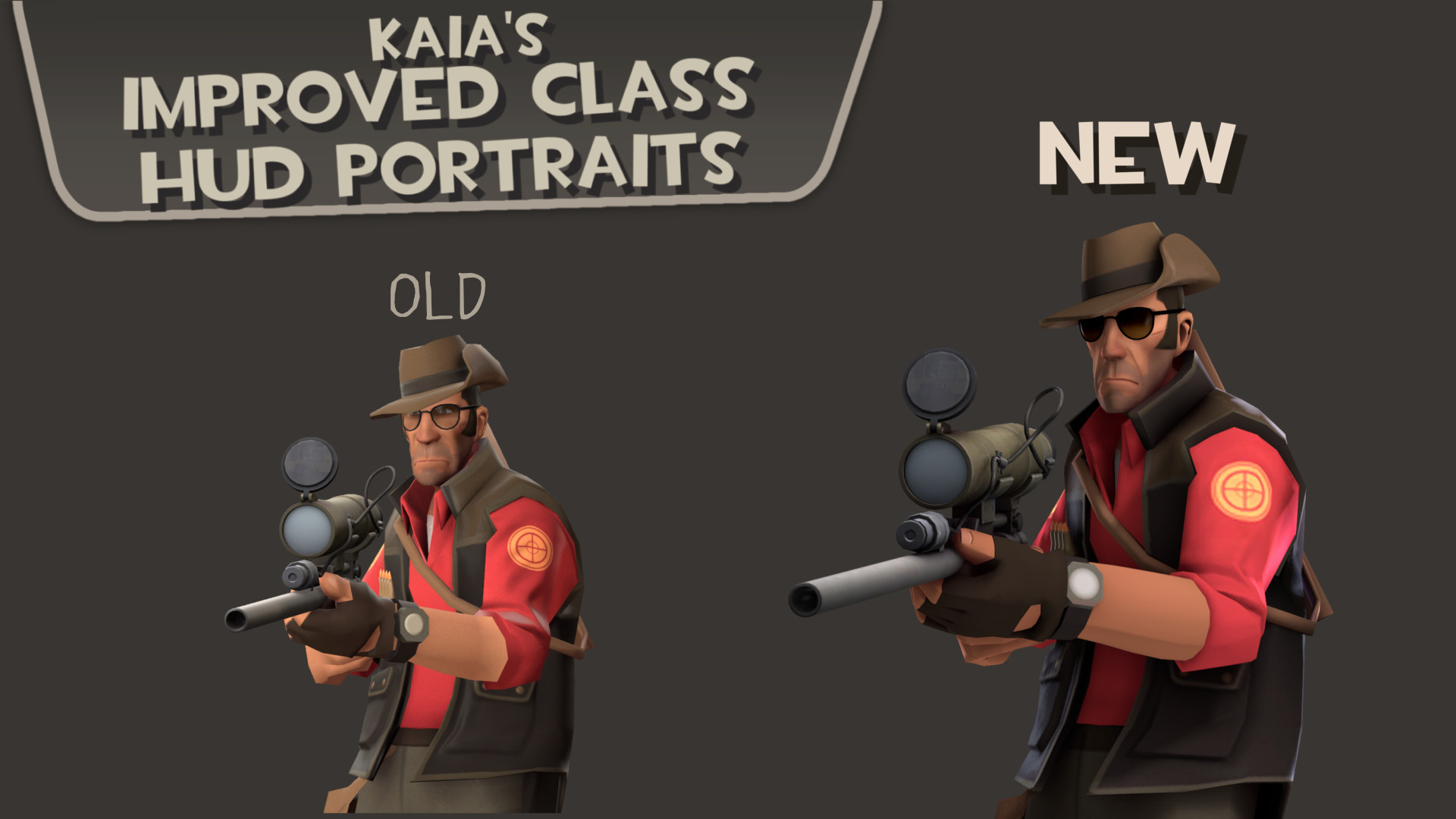Kaia's Improved HUD Class Portraits [Team Fortress 2] [Mods]