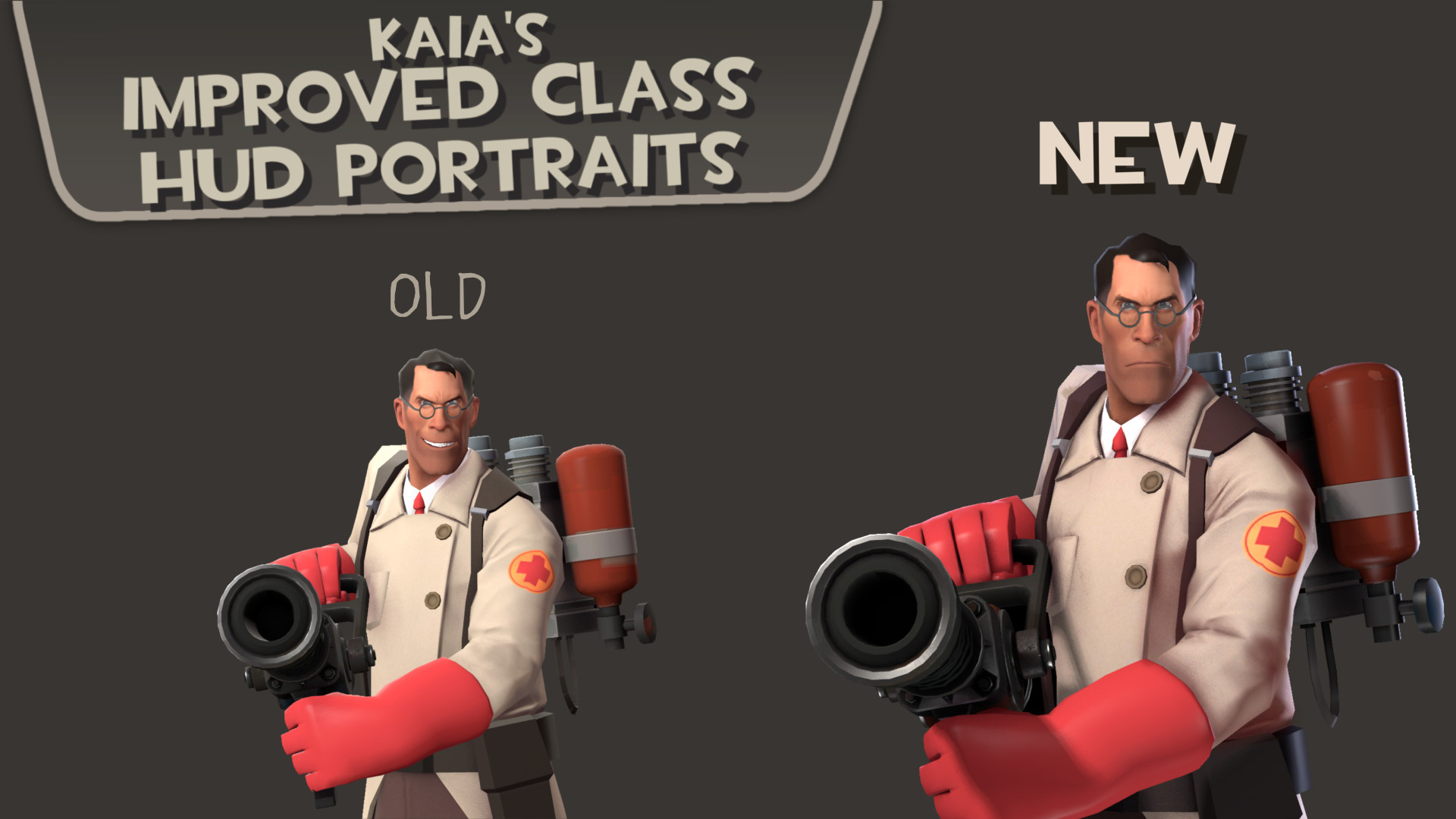 Kaia's Improved HUD Class Portraits [Team Fortress 2] [Mods]