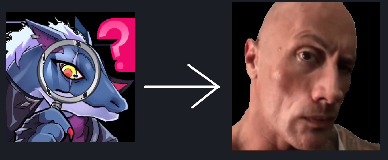 The Rock emote [Omega Strikers] [Mods]