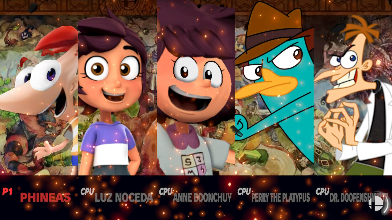 Phineas Flynn over Mario Mod for Super Smash Bros. Ultimate | SSBU Mods