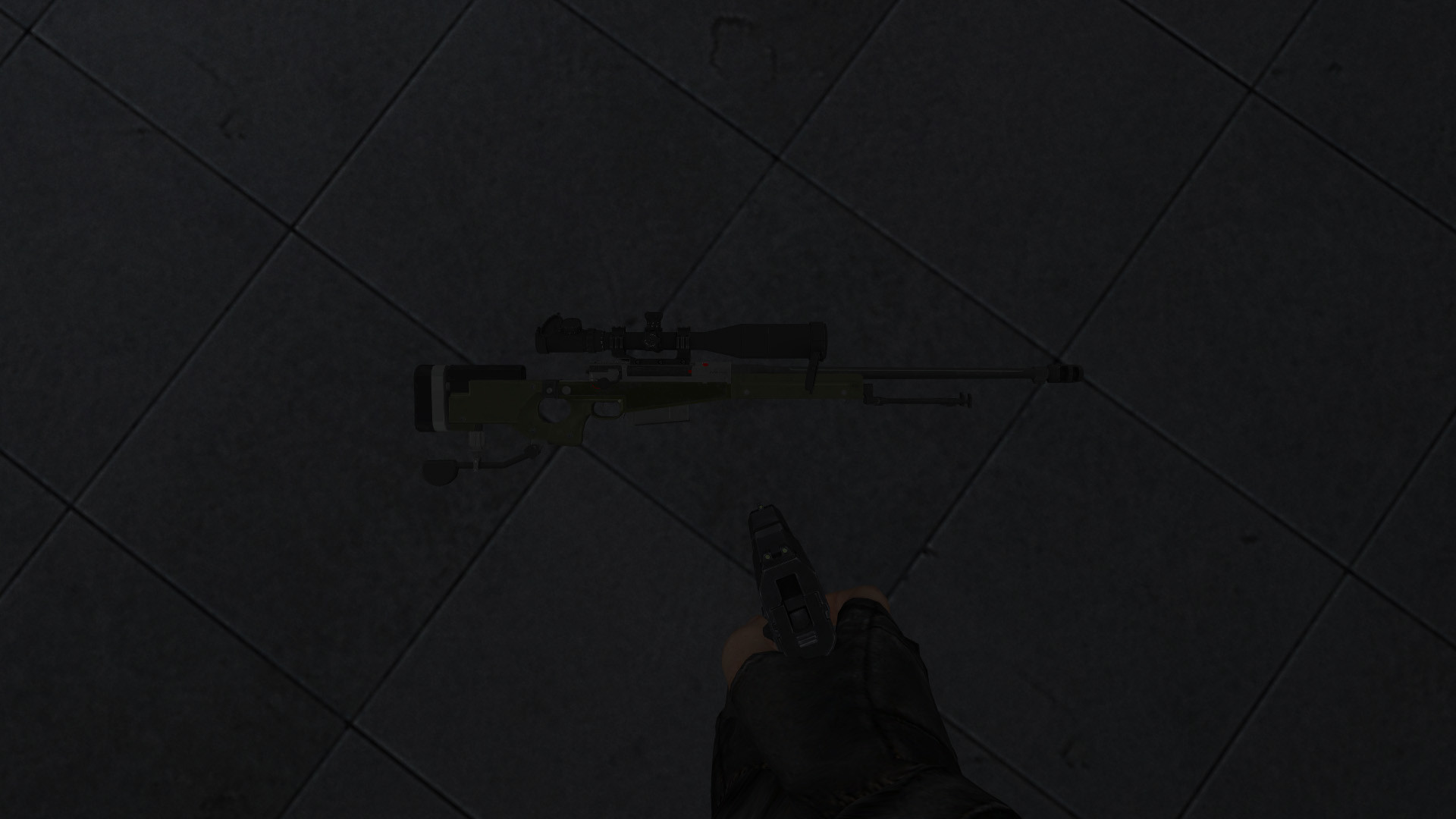 AI AW50 on MW2022 Animation Mod for Counter-Strike 1.6 | CS1.6 Mods