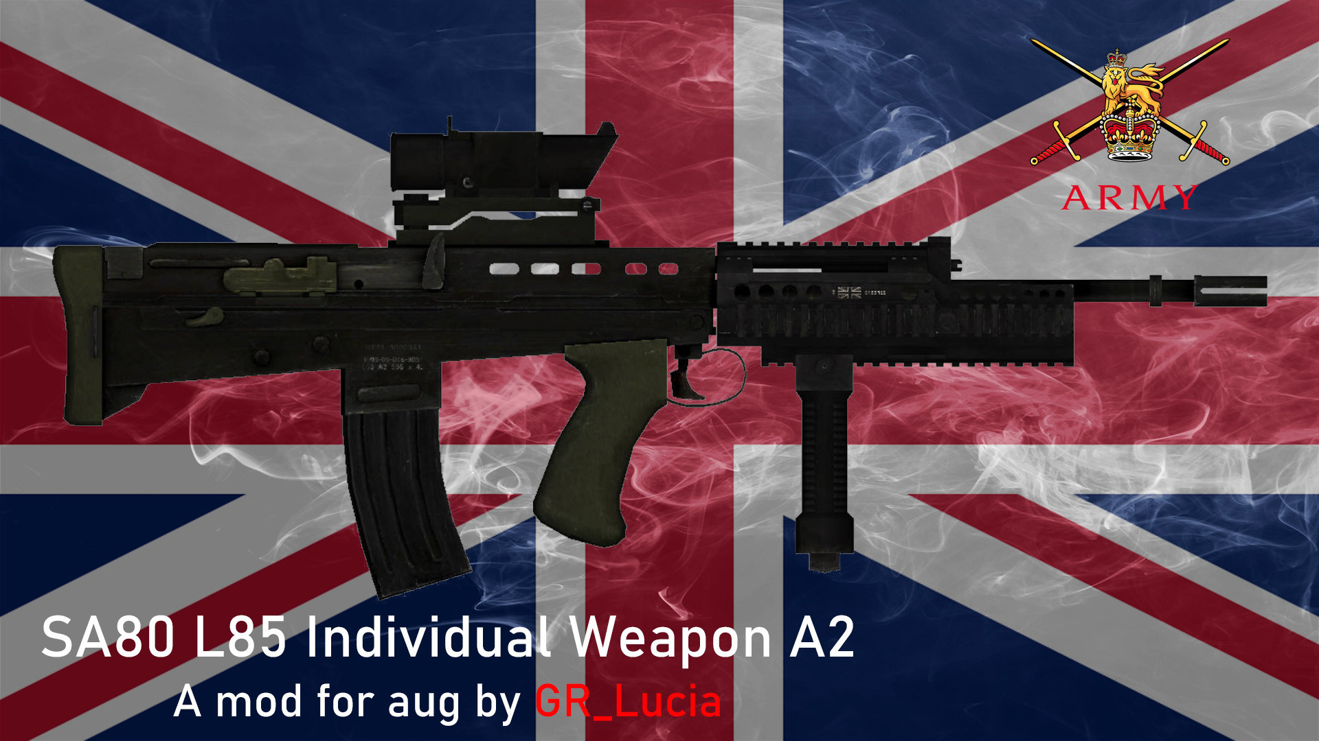 SA80 L85A2 Individual Weapon Mod for Counter-Strike 1.6 | CS1.6 Mods