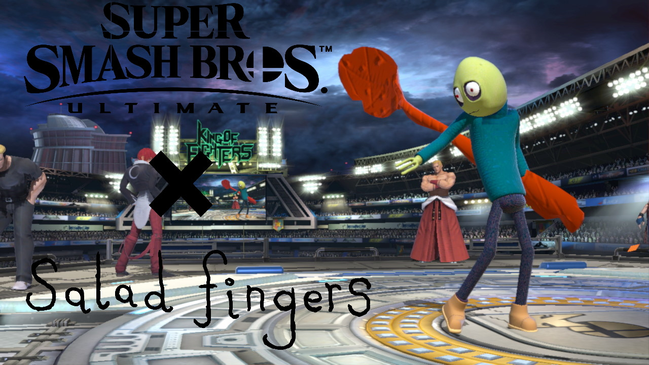 Salad Fingers Mod for Super Smash Bros. Ultimate | SSBU Mods